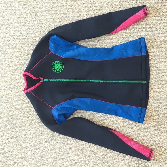 Roxy | Swim | Mm Roxy Pop Surf Wetsuit Jacket | Poshmark